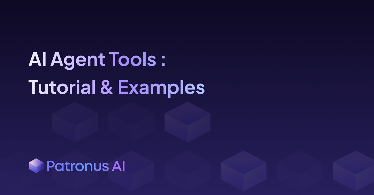 AI Agent Tools : Tutorial & Examples